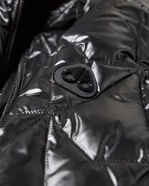 Moose Knuckles Hooded Quilted Down Jacket