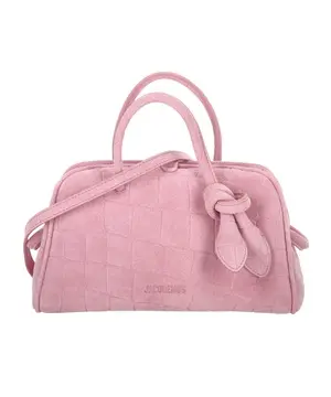 Jacquemus Croc-embossed Suede Tote Bag