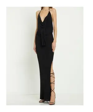 AYA MUSE Halter Neck Dress