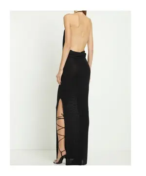 AYA MUSE Halter Neck Dress