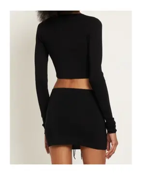 AYA MUSE Long-sleeved Mini Dress