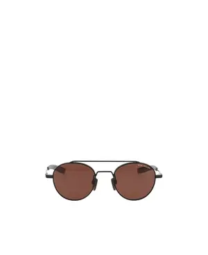 Dita Lsa-103 Round Frame Sunglasses - Brown