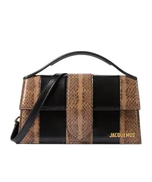 Jacquemus The Large Bambino - Black/beige
