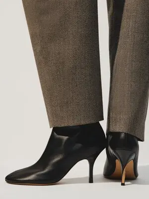 Jacquemus Sculpted Heel Ankle Boots