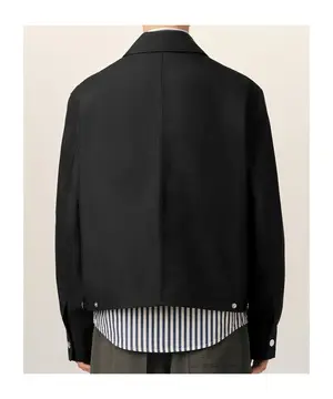 AMI Paris Nylon Jacket With De Coeur