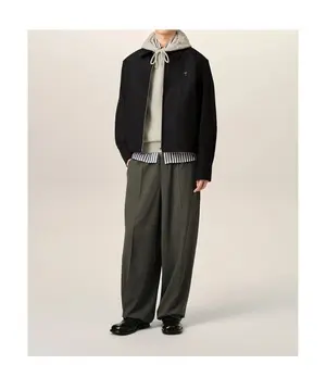 AMI Paris Nylon Jacket With De Coeur