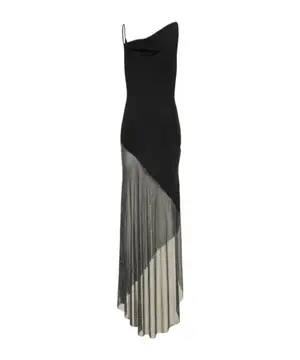 Giuseppe Di Morabito Embellished Crepe De Chine Midi Dress