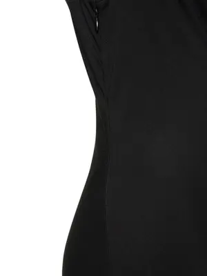 Giuseppe Di Morabito Embellished Crepe De Chine Midi Dress