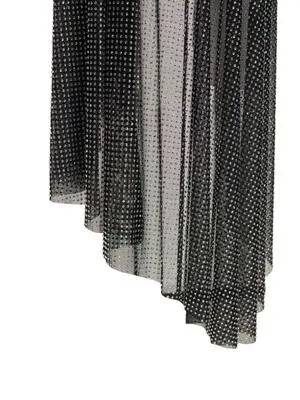 Giuseppe Di Morabito Embellished Crepe De Chine Midi Dress