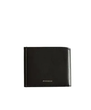 J.W.ANDERSON Jw Anderson Contrast Stitch Bifold Wallet - Black