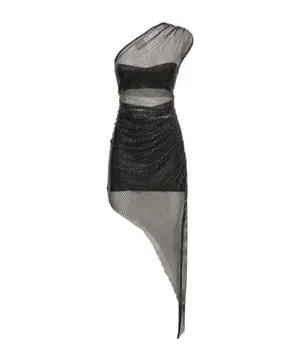 Giuseppe Di Morabito Embellished Stretch Jersey Midi Dress - Black