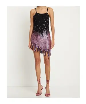 Giuseppe Di Morabito Embellished Viscose Mini Dress