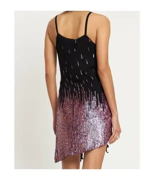 Giuseppe Di Morabito Embellished Viscose Mini Dress