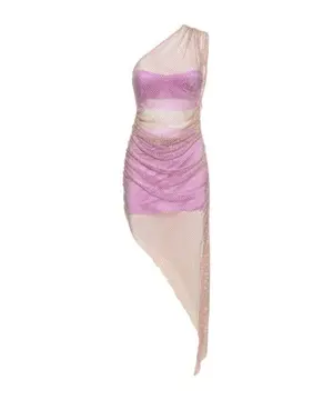 Giuseppe Di Morabito Embellished Stretch Jersey Midi Dress