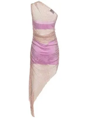 Giuseppe Di Morabito Embellished Stretch Jersey Midi Dress