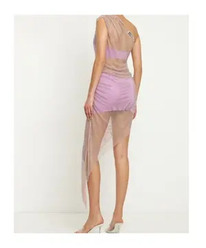 Giuseppe Di Morabito Embellished Stretch Jersey Midi Dress