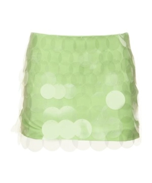 Simkhai Sequined Embroidered Midi Skirt