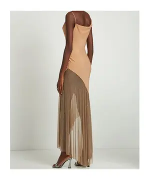 Giuseppe Di Morabito Embellished Crepe De Chine Midi Dress