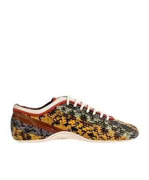 Dries Van Noten Textured Low-top Sneakers