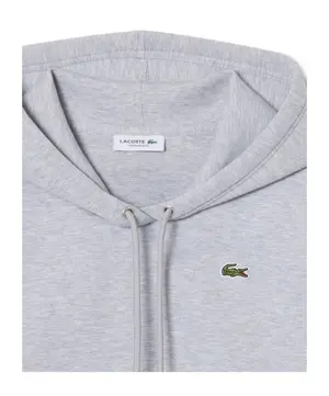 Lacoste Oversized Ribbed Polo Collar Sweatshirt