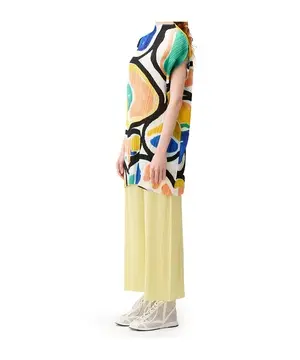 Issey Miyake Roll Abstract-print Mini Dress