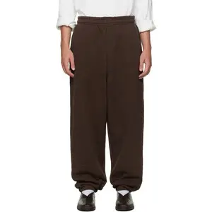 ENTIRE STUDIOS Oversized Fleece Joggers - Brown