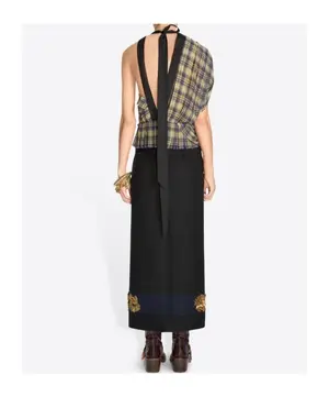 Dries Van Noten Draped Pleated Top