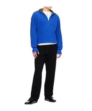 ENTIRE STUDIOS Fleece Half-zip Sweatshirt