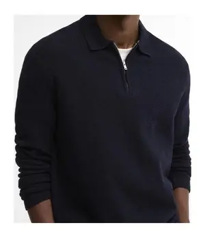 Barbour Collared Knit Sweater