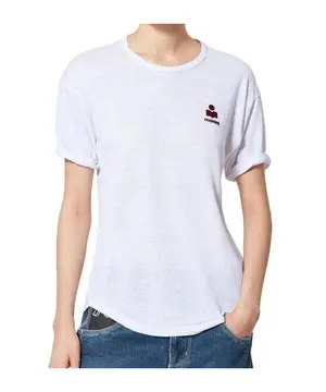 Isabel Marant Étoile Logo-print T-shirt - White