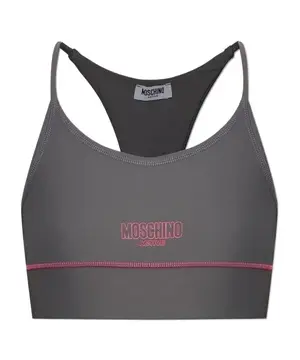 Moschino Detail Training Top - Grey