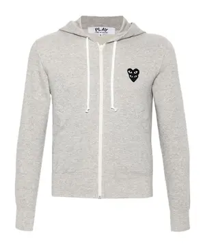 Play Comme Des Garcon Hoodie - Grey
