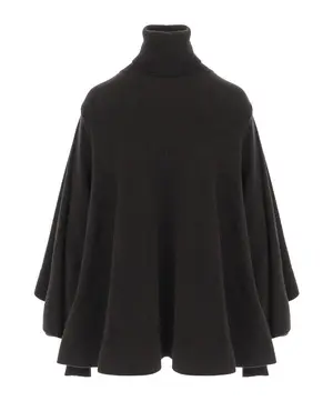 Jacquemus Draped High-neck Knitted Sweater