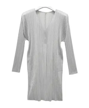 Issey Miyake Pleated Cardigan