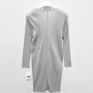 Issey Miyake Pleated Cardigan
