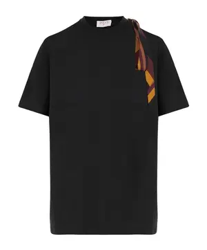 Emilio Pucci Scarf Detailed T-shirt