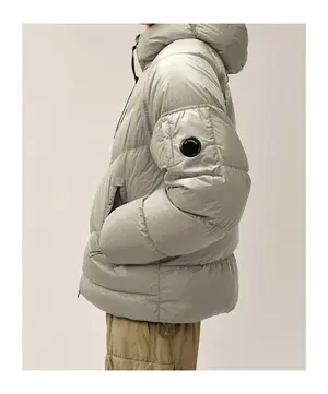 C.P. COMPANY Down Shield Lens Hooded Puffer