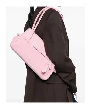 Jacquemus Knotted Embossed Shoulder Bag