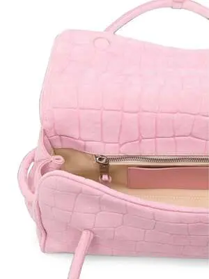 Jacquemus Knotted Embossed Shoulder Bag
