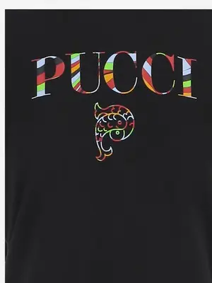 Emilio Pucci Cotton T-shirt With Logo
