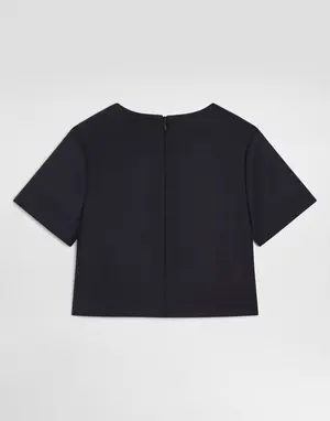 Dolce & Gabbana Wool Crêpe Blouse With Bows