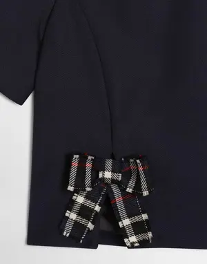 Dolce & Gabbana Wool Crêpe Blouse With Bows