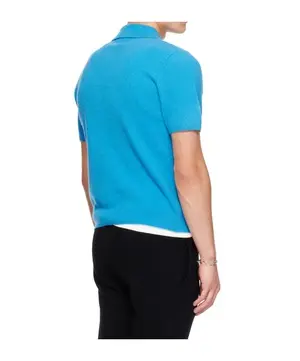 ENTIRE STUDIOS Button-front Short-sleeve Polo Shirt