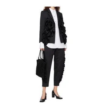Comme Des Garçons Casual Pants With An Elastic Waistband
