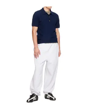 ENTIRE STUDIOS Button-front Short-sleeve Polo Shirt