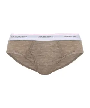 Dsquared2 Logo Underwear - Brown