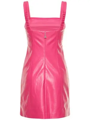 ROTATE BY BIRGER CHRISTENSEN Herlina Coated Viscose Mini Dress