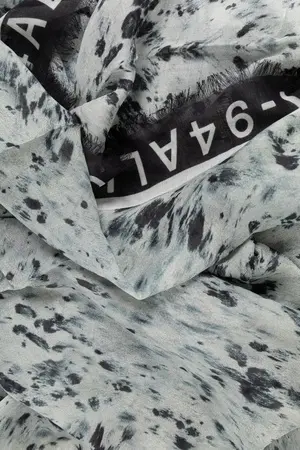 ALLSAINTS Printed Silk Scarf