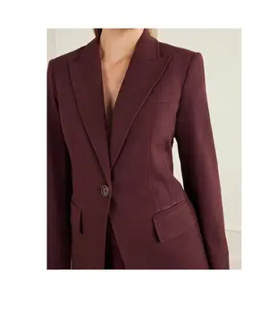 Veronica Beard Isaac Dickey Single-breasted Peaked-lapel Blazer