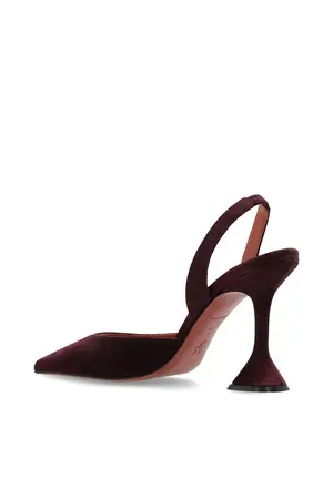 Amina Muaddi Holli Pointed-toe High-heeled Sandals